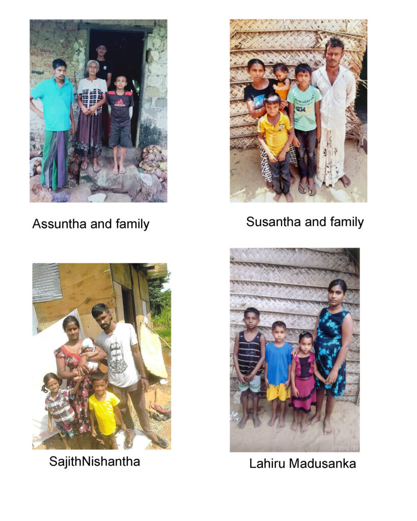 Families receiving help right now – Houses for the Poor